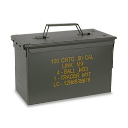 Mil-Tec US Ammo Box Steel M2A1 Cal. 50