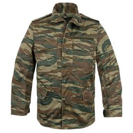 Griech. Feldjacke M65 mit Futter US Typ Original gebraucht lizard camo, Gr&ouml;&szlig;e S