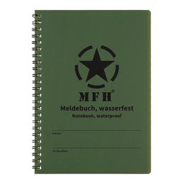 MFH Wasserfestes Meldebuch A5