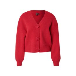 V&eacute;ro Moda Vero Moda Knit Cardigan 'VMCARRIE' female Red size L