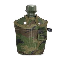 MFH US Feldflasche mit H&uuml;lle BPA-frei woodland