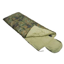 Mil-Tec Schlafsack Pilot, Farbe flecktarn