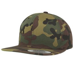 Brandit Camo Classic Snapback Cap woodland