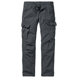 Brandit Texas Vintage Cargo Hose Slim (Sale) anthrazit, Gr&ouml;&szlig;e XXL