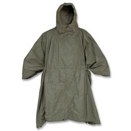 Bundeswehr Regenponcho Original gebraucht oliv