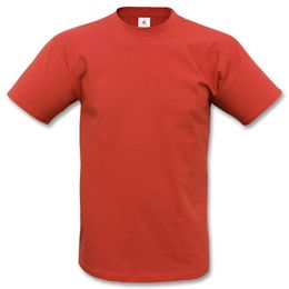 Basic T-Shirt (Sale) rot, Gr&ouml;&szlig;e XXL