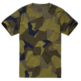 Brandit Premium T-Shirt Cotton swedish camo, Gr&ouml;&szlig;e 3XL