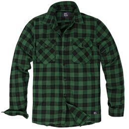 Vintage Industries Harley Check Shirt gr&uuml;n, Gr&ouml;&szlig;e M