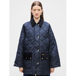 Barbour Jacke 'Aldburgh' Damen Gr&ouml;&szlig;e XXL navy / safran / schwarz