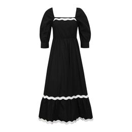 Guido Maria Kretschmer Women Kleid 'Duffy' Damen Größe 42 elfenbein / schwarz Winterkleid