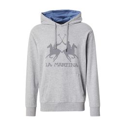 La Martina Sweatshirt Herren Gr&ouml;&szlig;e S grau / graumeliert