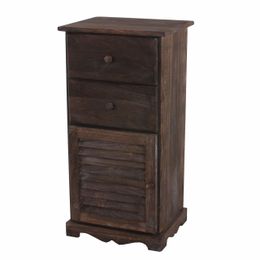 Mendler Kommode Schrank, 81x40x32cm, Shabby-Look, Vintage ~ Variantenangebot 30352