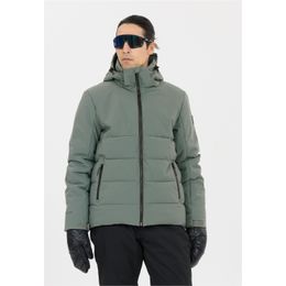 Skijacke WHISTLER "Lakeland", Herren, Gr. XL, gr&uuml;n, 100% Polyester, unifarben, normal, ohne Ausschnitt, Jacken Skijacke, mit wasserabweisender Membran