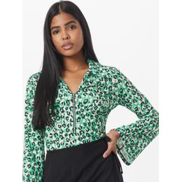 Warehouse Shirt Damen Gr&ouml;&szlig;e L dunkelblau / gr&uuml;n / wei&szlig;