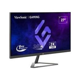 Viewsonic VX2758A-2K-PRO-3, Gaming-Monitor 69 cm (27 Zoll), schwarz (matt), QHD, IPS, AMD FreeSync Premium, 240Hz Panel