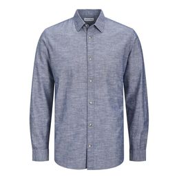 Jack & Jones JACK & JONES Hemd 'JJESummer' Herren Gr&ouml;&szlig;e XXXL blaumeliert