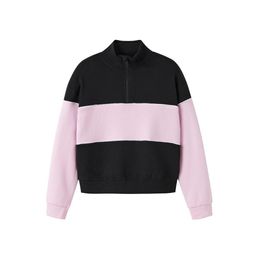 name it Sweatshirt 'NKFLEIKA' M&auml;dchen Gr&ouml;&szlig;e 158/164 rosa / schwarz
