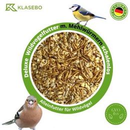 KLASEBO 20 kg Vogelfutter f&uuml;r Wildv&ouml;gel Deluxe, Streufutte, Fettfutter, Wildvogelfutter