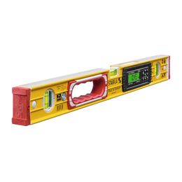 Stabila Elektronik-Wasserwaage TECH 196 electronic IP 65, L&auml;nge:61 cm, mit Wasserwaagen-Tasche und Batterien (2 x AA), Messgenauigkeit in Normalposition: &plusmn;0.5 mm/m, in Umschlagposition: &plusmn;0.75 mm/m, elektronisch: &plusmn;0.05&deg; bei 10&deg; (17670)