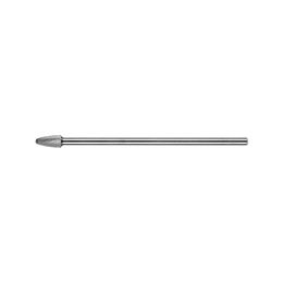 Pferd TOOLS Hartmetall Fr&auml;sstift Rundbogen RBF &Oslash; 10x20mm Schaft-&Oslash; 6x150mm Z3P universal mittel kreuzverzahnt (21117727)