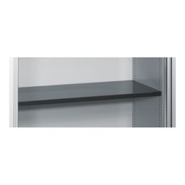C+P Akten-Sideboard Omnispace mit Rollladen, 4 Ordnerh&ouml;hen, H1660xB1000xT420mm Front Lichtgrau Korpus Lichtgrau ; C + P M&ouml;belsysteme (3212-00|S10007)