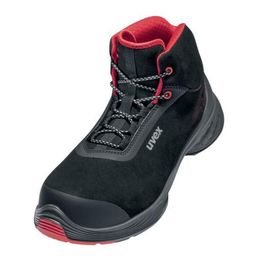 Uvex Sicherheitsstiefel S3 SRC Uvex 1 G2 aus Mikrovelours, Uvex xenova&reg; Kunststoffkappe, Weite 11, Gr&ouml;&szlig;e 43 (6839243)