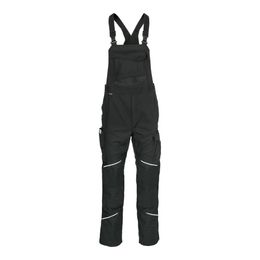 K&Uuml;BLER WORKWEAR K&uuml;bler Latzhose ACTIVIQ cotton+ schwarz Form 3450 Gr&ouml;&szlig;e 48 ; K&uuml;bler Workwear (3450 3421-99-48)