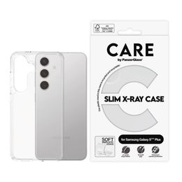 CARE BY PANZERGLASS Handyh&uuml;lle "Slim X-Ray Case f&uuml;r Samsung Galaxy S25 Plus", transparent, B:11cm H:2,5cm T:20cm, H&uuml;llen, Backcover, Schutzh&uuml;lle, Handyschutzh&uuml;lle, Case, Schutzcase, sto&szlig;fest