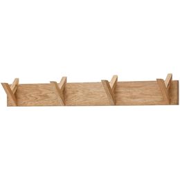 Garderobenpaneel MCA furniture "BANTRY Garderobenpaneel W5-80", beige (naturfarben), B:80cm H:13cm T:12cm, Massivholz, Garderobenpaneele, Garderobenpaneel