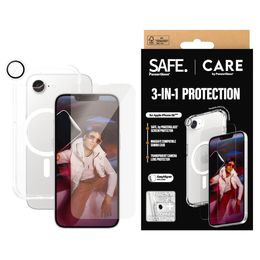 CARE BY PANZERGLASS Handyh&uuml;lle "Fashion 3-in-1 Set", transparent, B:11cm H:2,5cm T:19,5cm, H&uuml;llen, Backcover, Schutzh&uuml;lle, Handyschutzh&uuml;lle, Case, Schutzcase, sto&szlig;fest