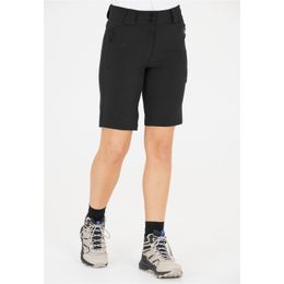 Shorts WHISTLER "Gerd", Damen, Gr. 38, EURO-Größen, schwarz, 92% Polyester, 8% Elasthan, unifarben, kurz, Hosen Shorts, mit atmungsaktivem Design
