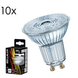 LEDVANCE LED GU10 10er Set 4,3 Watt 2700 Kelvin 350 Lumen