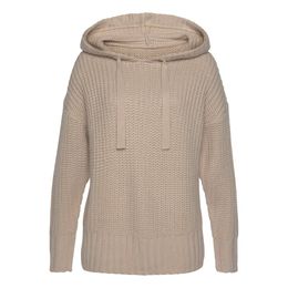 Lascana Pullover Damen Gr&ouml;&szlig;e L/XL beige