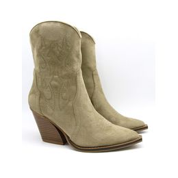 Bellucci Stiefeletten in Gr&uuml;n - 67% | Gr&ouml;&szlig;e 40 | Stiefeletten