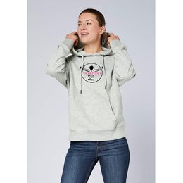 Chiemsee Hoodie in Grau - 66% | Gr&ouml;&szlig;e XS | Damen-sweatshirts-jacken