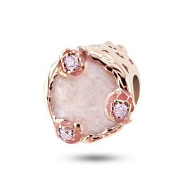 CHARM'S Ros&eacute;vergold. Bead mit Edelsteinen - 69% | Schmuck
