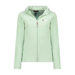 Geographical Norway Fleecejacke "Tugood" in Hellgr&uuml;n - 51% | Gr&ouml;&szlig;e M | Damenjacken
