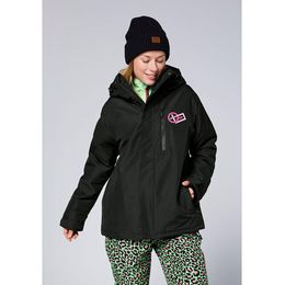 Chiemsee Ski-/ Snowboardjacke in Schwarz - 74% | Gr&ouml;&szlig;e XS | Damen-outdoorjacken