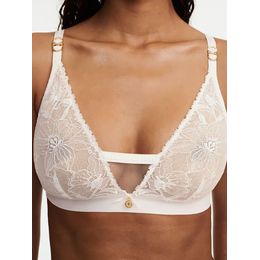 Chantelle B&uuml;gelloser BH in Wei&szlig; - 72% | Gr&ouml;&szlig;e M | Damen-bhs