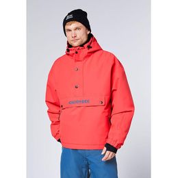 Chiemsee Ski-/ Snowboardjacke in Rot/ Blau - 73% | Gr&ouml;&szlig;e L | Herren-outdoorjacken