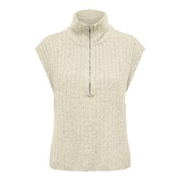 Only Pullunder in Creme - 40% | Gr&ouml;&szlig;e M | Damen-pullover-cardigans