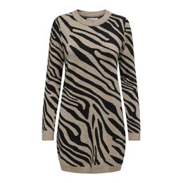 Only Kleid 'JENNI' Damen Gr&ouml;&szlig;e L braun / schwarz