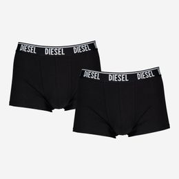 Diesel 2er-Pack schwarze Boxershorts