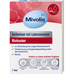 Mivolis Selbsttest mit Laboranalyse Blutzucker, 1 Anwendung