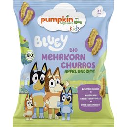 Kindersnack Bluey Mehrkorn Churros Apfel & Zimt ab 3 Jahren pumpkin organics