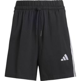 Adidas 3s Shorts Damen - schwarz - Gr. M - Baumwolle/Elastan