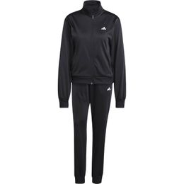 Adidas Feelcozy Trainingsanzug Damen - schwarz - Gr. M - Polyester