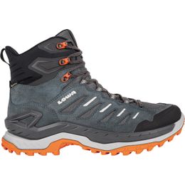 Lowa Innovo Mid Wanderschuhe Herren - grün - Gr. 43 1/2 - Leder