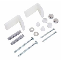 sanicomfort Befestigungsset f&uuml;r Stand-WC Metall, Kunststoff 14-teilig