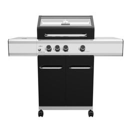 Grillf&uuml;rst Grillf&uuml;rst G310E 3-Brenner Gasgrill mit Hochtemperaturbrenner und Edelstahl Rosten